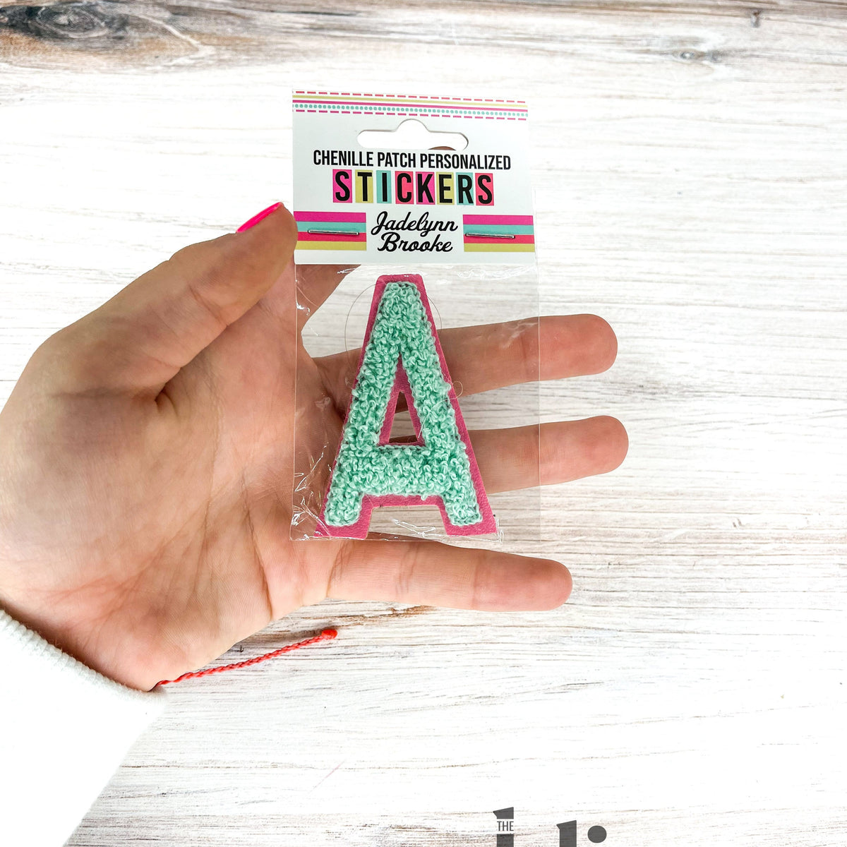 Chenille Patch Personalized Stickers – The Bliss Shop